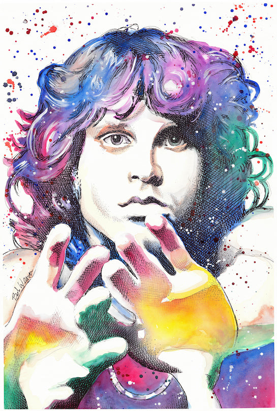 Jim Morrison Color Jim Morrison Color Study By OzCat5 On DeviantArt