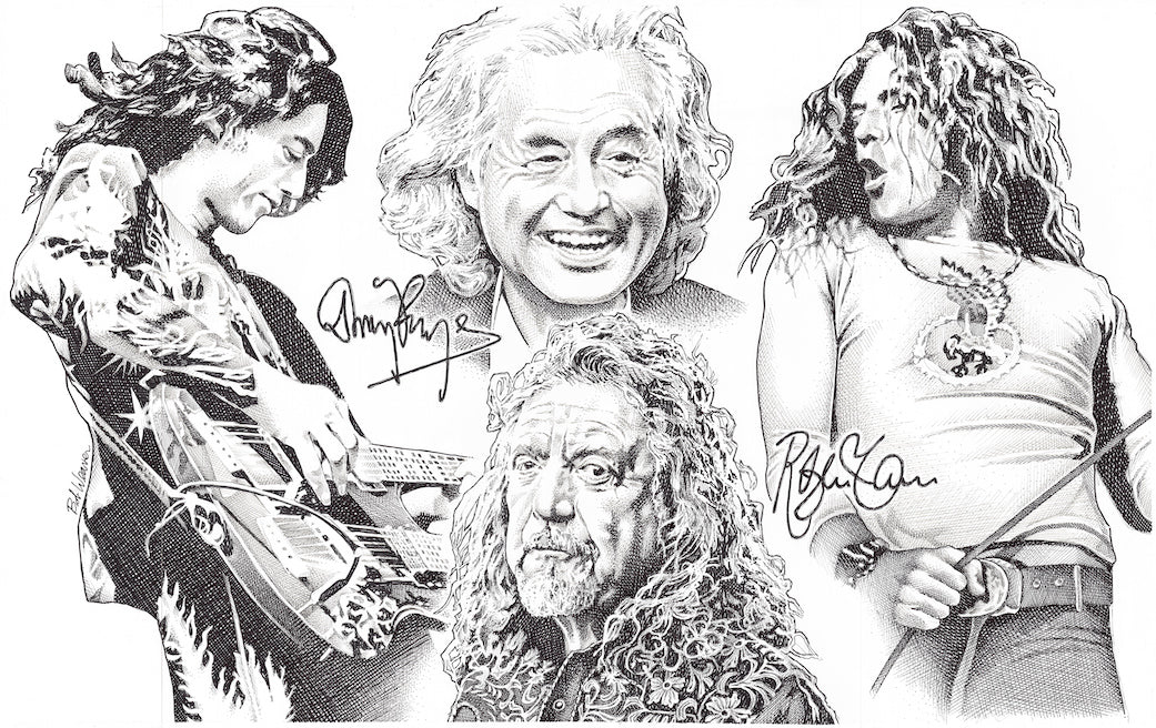 Led Zeppelin Art Drawings